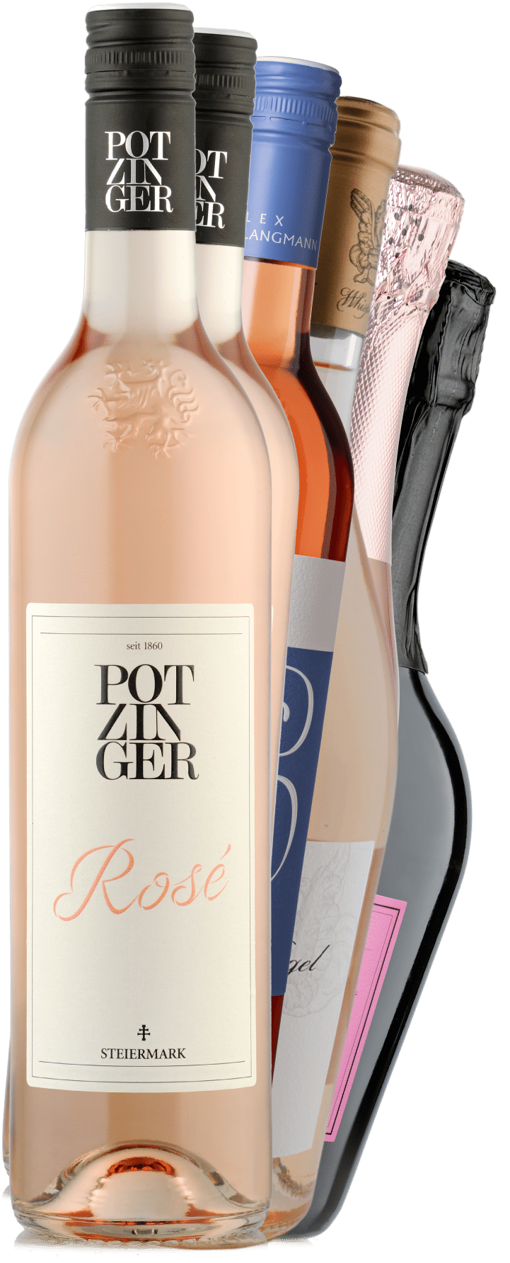 Rosé Spezial Paket | 6 Fl. | GRATIS VERSAND* | Potzinger Wein Onlineshop